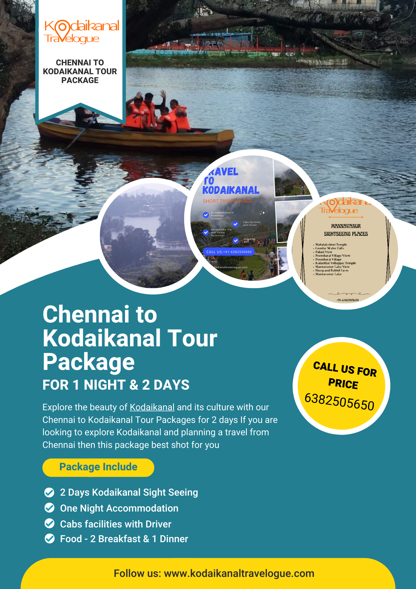Chennai to Kodaikanal Tour Package – Complete 3 Days Travel Plan ...